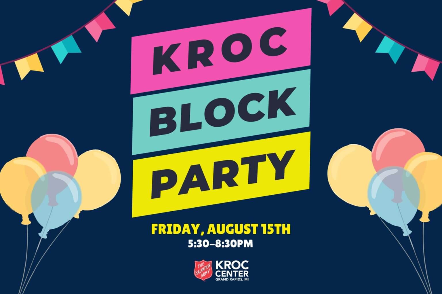 Kroc Block Party 2025 | Grand Rapids - The Salvation Army Kroc Center